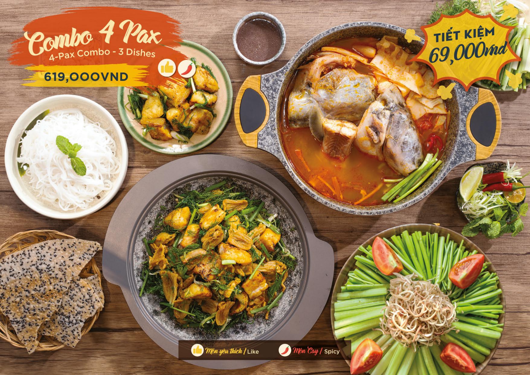 Thực đơn | Chảo Cá
