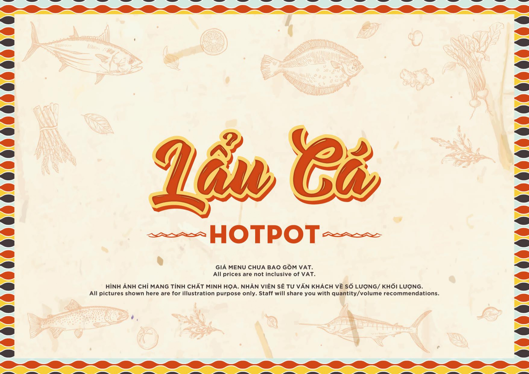 Thực đơn | Chảo Cá